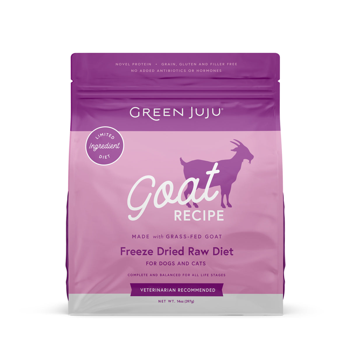 Goat Recipe - Freeze Dried Raw Diet – Green Juju